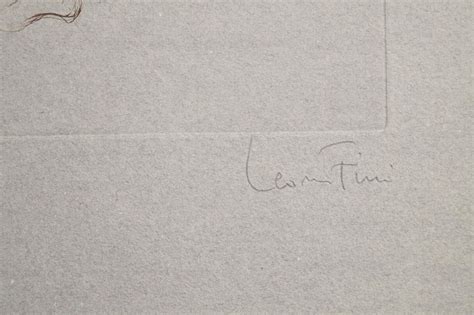 Leonor FINI 1907 1996 ensemble de quatre pièces dont trois gravures