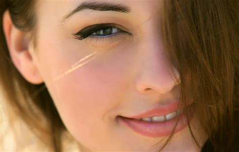 Wallpaper Girl Face Smile Beautiful Lorena Garcia Lorena Morena
