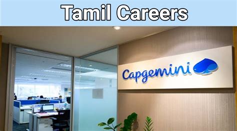 Capgemini Careers Hiring For Tech Geeks Off Campus Drive Tamil Careers