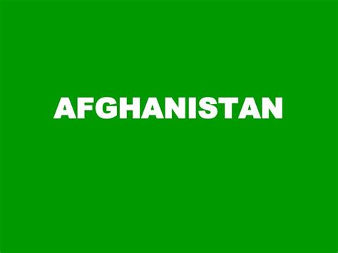 Ppt Afghanistan Powerpoint Presentation Id5004831