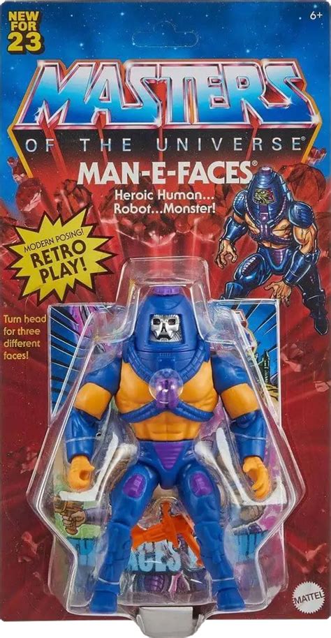 Masters Of The Universe Origins Man E Faces Mini Comic