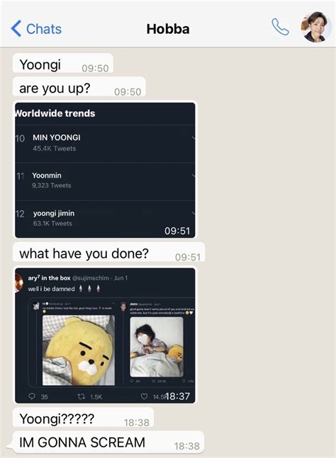 🌈🦋⁷🧑🏻‍🚀 On Twitter 25 Sorry Hobba He Turned His Phone Off For