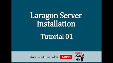 Laragon Server Installation Tutorial 01 Youtube