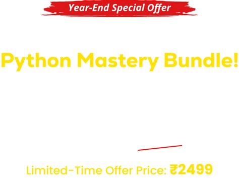 Python Mastery Special Offer Indiastore