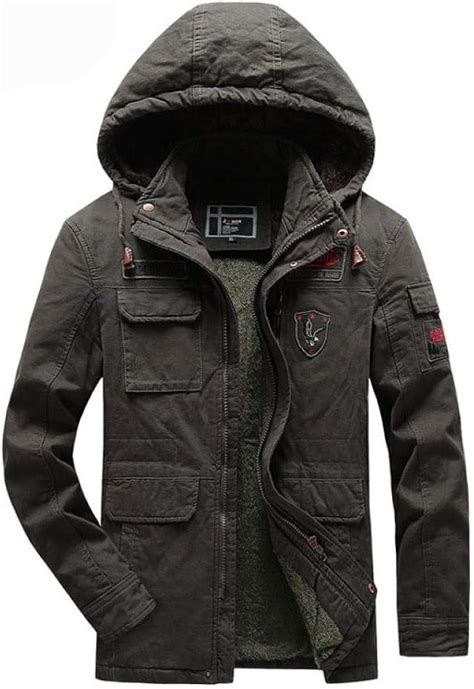 Jianhui Chaquetas Abrigadas De Invierno Para Hombres Abrigos Forrados
