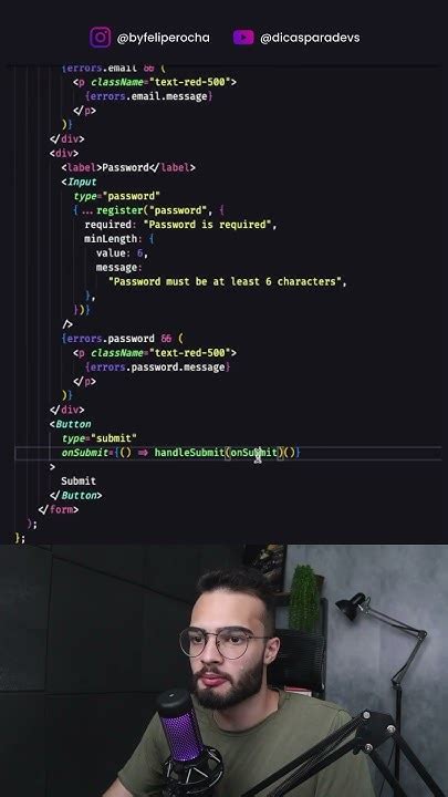 Conheça A Melhor Forma De Criar Formulários No Reactjs 🚀 Youtube