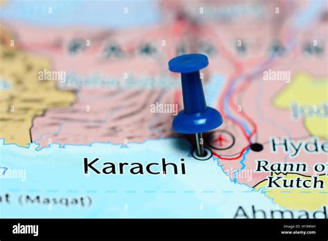 Carte De Karachi Banque De Photographies Et Dimages à Haute Résolution