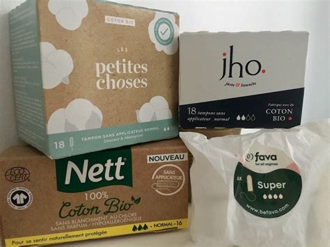 Le faux bio des protections hygiéniques Les caprices d Esther