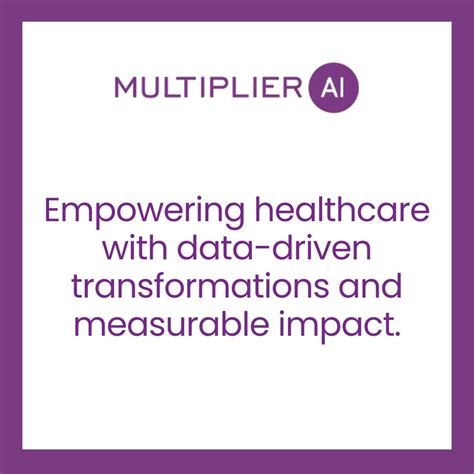 How Multiplier Ai Transformed Healthcare With Data Driven Solutions