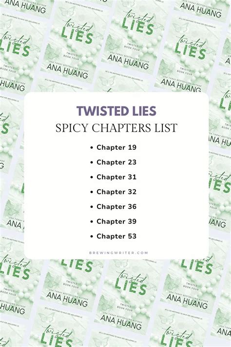 Twisted Lies Spicy Chapters In 2023 Teen Romance Books Book Reading