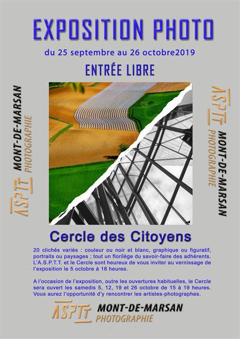 Expo Au Cercle Des Citoyens Section PHOTO ASPTT MONT DE MARSAN