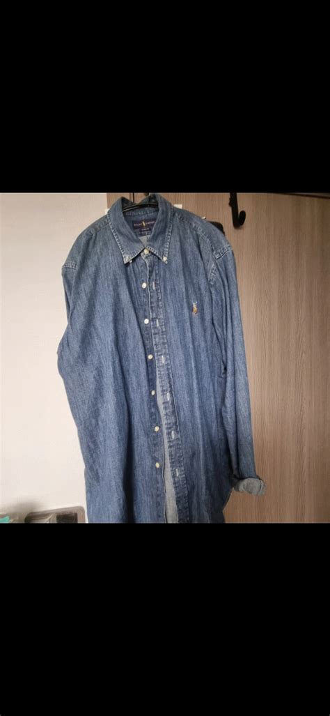 폴로 데님셔츠 Xl 당근 중고거래