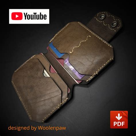 Leather Pattern Pasport Wallet Future Video Tutorial Inspire Uplift