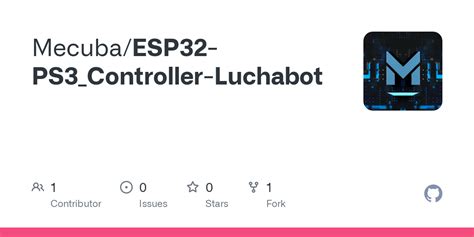 github mecuba esp32 ps3 controller luchabot
