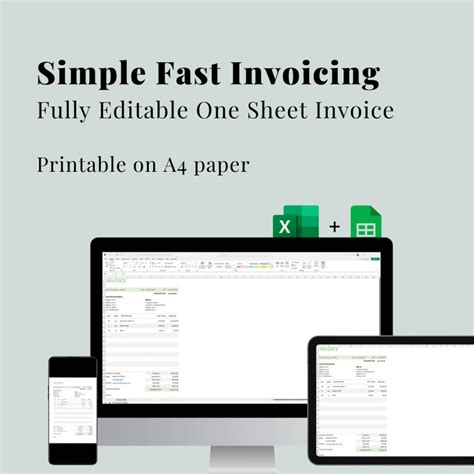 Simple Invoice Excel Template Structuraldetails Store