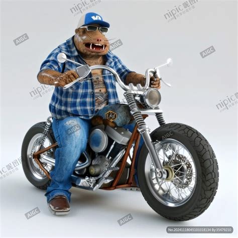 Ai创作图修车卡特人物 邮递员摩托车 投递员摩托车 摩托骑士摆件 哈雷摩托模型玩具 潮流胖哥 卡通大叔骑手头像 工艺摩托车 3d卡通人物 邮递员的摩托车 摩托小人 摩托车模型 玩具摩托 工艺