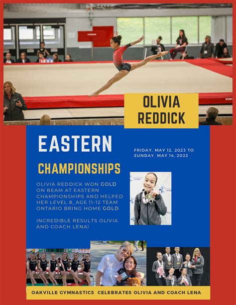 Olivia Redick Oakville Gymnastics
