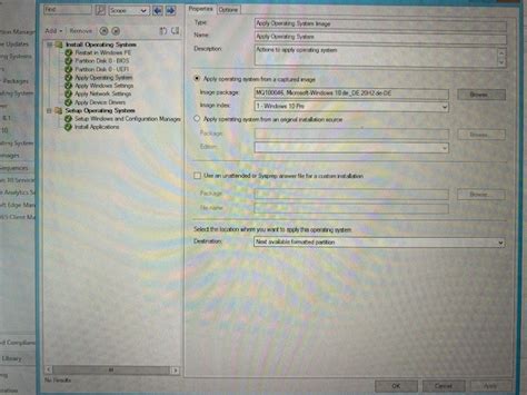 Tasksequence Stops With An Error On Client Side 0x80004001 Microsoft Qanda