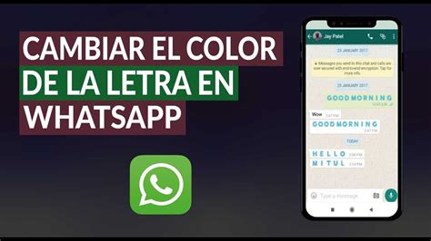 Cómo Cambiar el Color de la Letra en WhatsApp y Escribir en Azul y