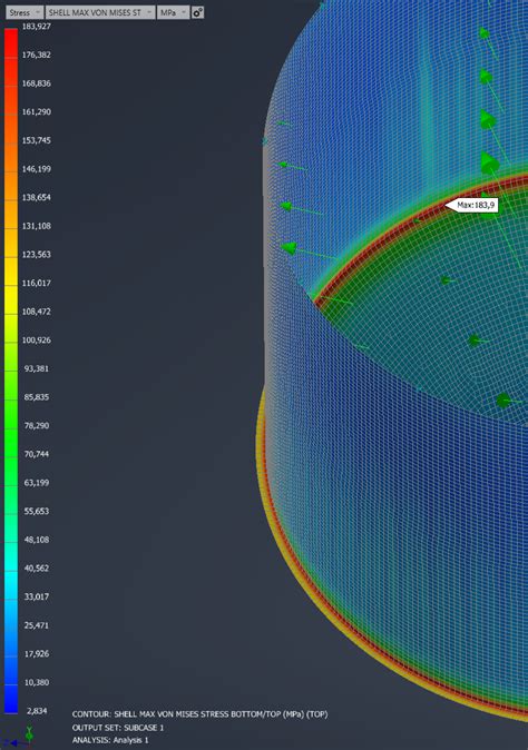 Solved Continuous Meshing Or Offset Bonded Autodesk Community