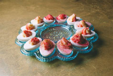 Miami Granny Deviled Eggs Miami Vice Jello Shots Imbibe Magazine