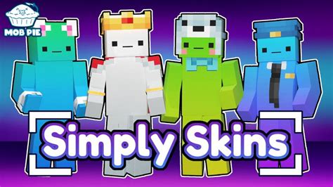 Simply Skins By Mob Pie Minecraft Skin Pack Minecraft Marketplace