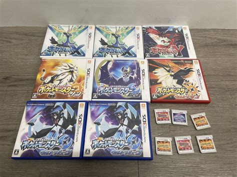 3ds ポケットモンスター ウルトラムーン 他 まとめ売り ニンテンドー3ds ソフト ウルトラサン X Y オメガルビー ポケモン 任天堂