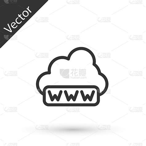 灰色线软件，网页开发，编程概念图标孤立在白色背景。屏幕笔记本电脑上的程序语言和程序代码。向量
