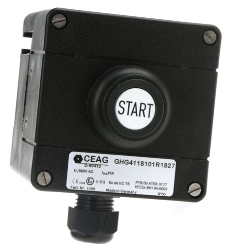 Ghg4118151r0003 Ceag Ceag Push Button Control Station Ip65 Ip67