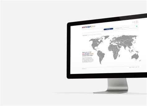 World Map Computer Monitor