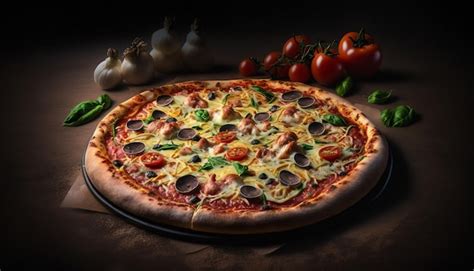 Premium Photo Satisfy Your Cravings With This Yummy Pizza