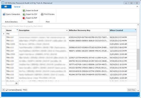 AD Bitlocker Password Audit Download Softpedia