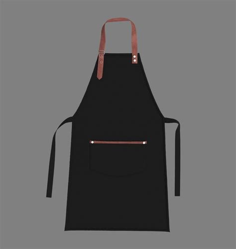 166 914 Barista Apron Mockup Royalty Free Images Stock Photos