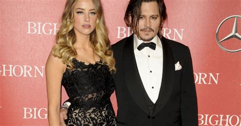 Johnny Depp et sa femme Amber Heard People à la 27ème soirée annuelle