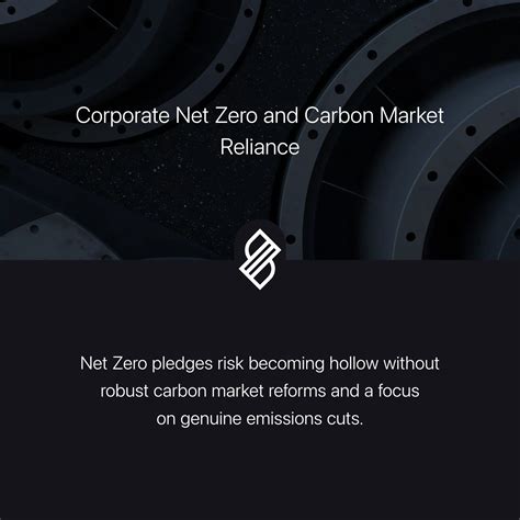 Corporate Net Zero And Carbon Market Reliance → Scenario
