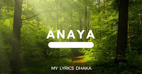 Anaya Name Meaning