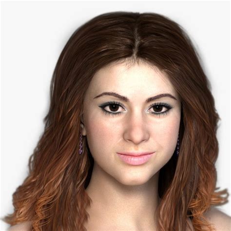 Arienne V2 Realistic Woman Character3d模型 Turbosquid 2018492