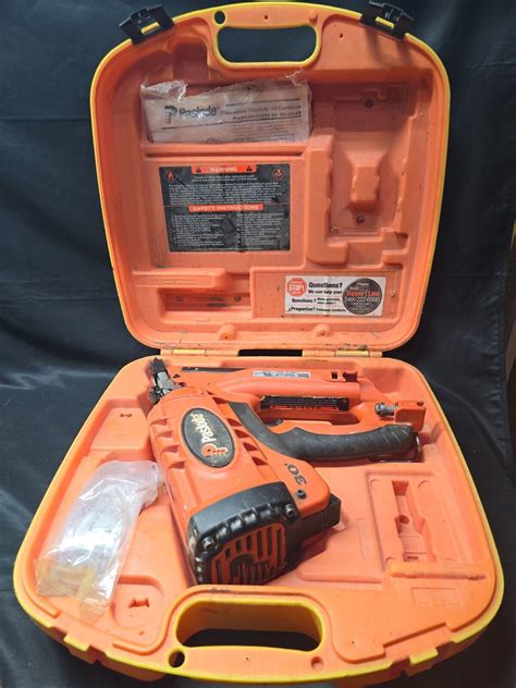 Paslode 902200 Cf325 Cordless Framing Nailer Glasses And Case Read