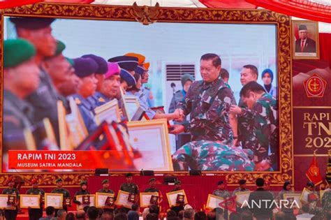 Panglima Tni Apresiasi 20 Prajurit Berprestasi Antara News