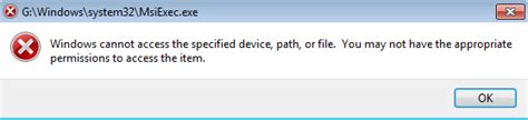 Windows Permissions Problem Super User