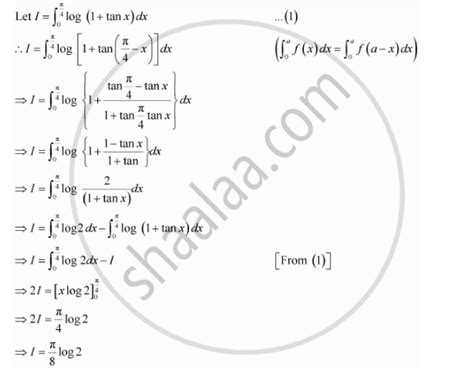by using the properties of definite integrals evaluate the integrals