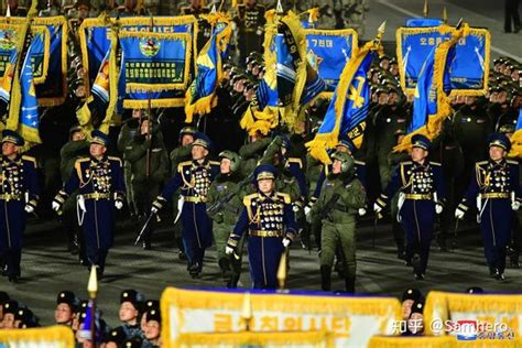 【信息】朝鲜人民军成立75周年阅兵部队全流程 知乎