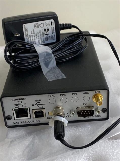Masterclock NTP 100 Server Computer Parts Servers And Switches BMI