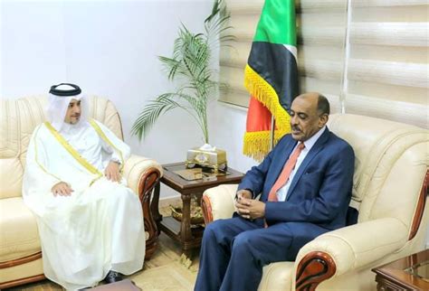 Sudanese Acting Minister Of Foreign Affairs Receives Copy Of