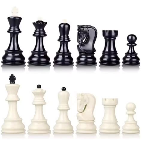 Zagreb Style Triple Weighted Tournament Chess Pieces W Extra Queens
