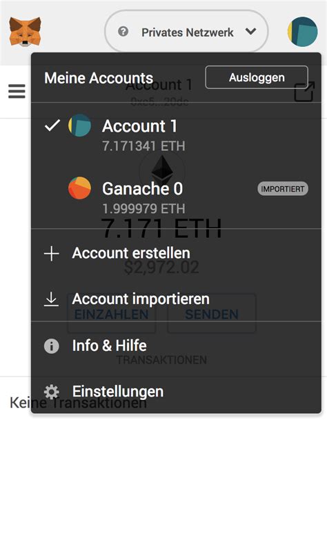 Metamask Shows That It Is Connected To Custom Rpc But Is Still