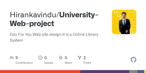 GitHub Hirankavindu University Web Project Edu For You Web Site Design It Is A Online Library