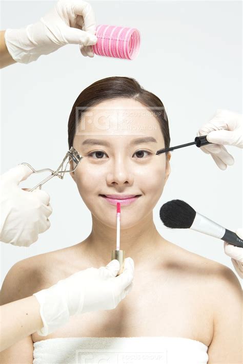 고데기 마스카라 미용