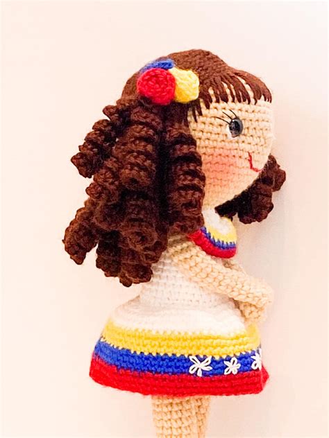 Crochet Venezuelan Doll Ts Shop Special T Spring Etsy