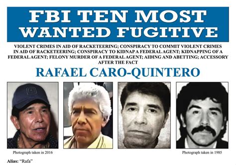 FBI oferece 22 milhões de dólares pelos 10 fugitivos mais procurados do
